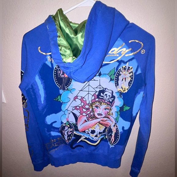 Ed Hardy | Jackets & Coats | Y2k Ed Hardy Jacket | Poshmark